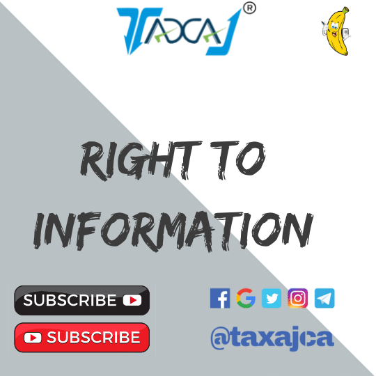 Right to Information Act | Fundamental Rights