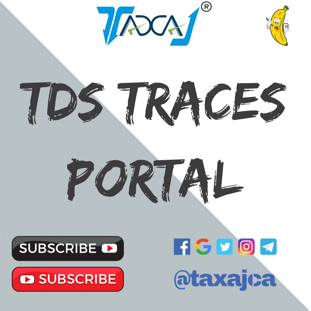 TDS Traces Portal Register Login Reset