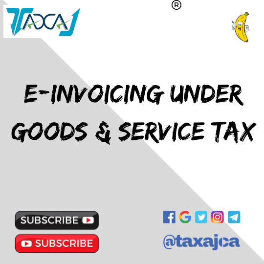How to Generate E-Invoice under GST