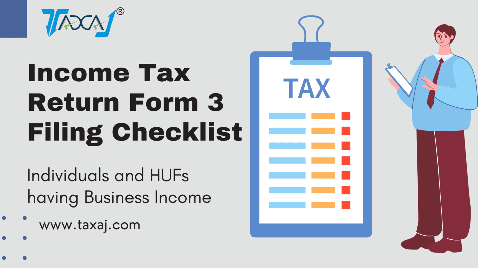 Income Tax Return Form 3 Filing | TAXAJ
