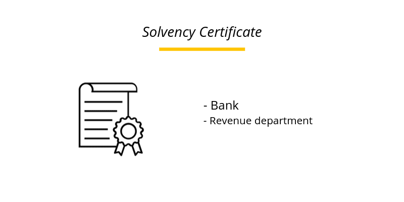 How to Get Solvency Certificate from CA? | TAXAJ